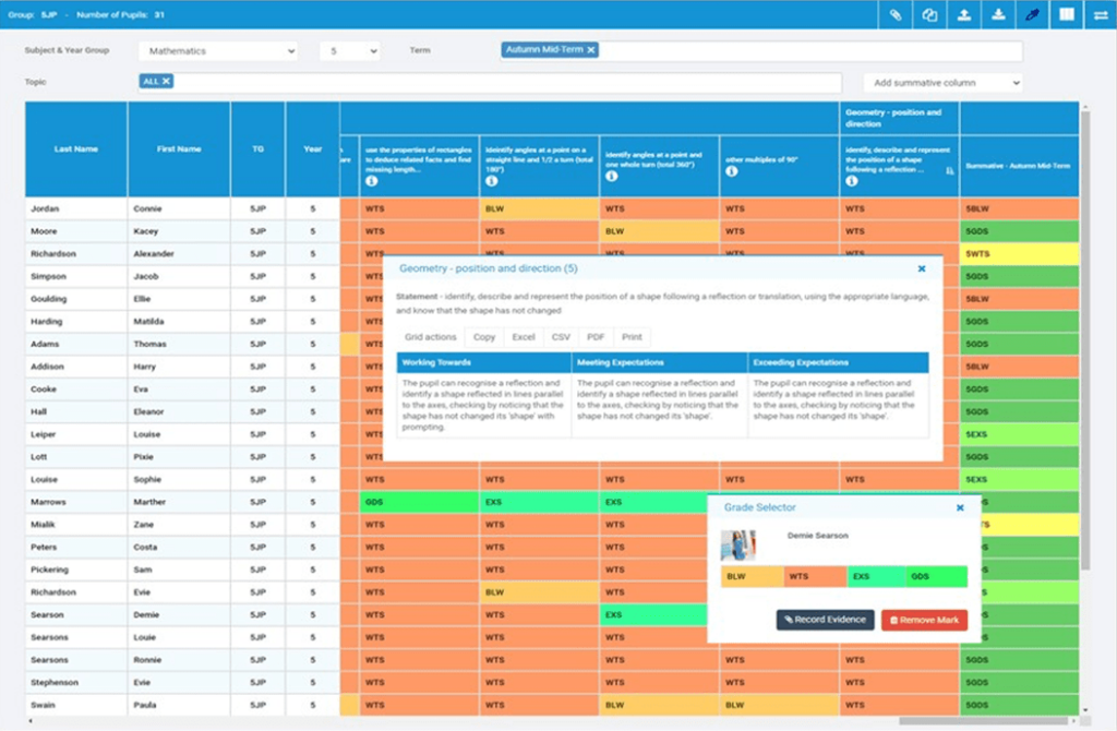 How does Bromcom support the assessment process?| School MIS